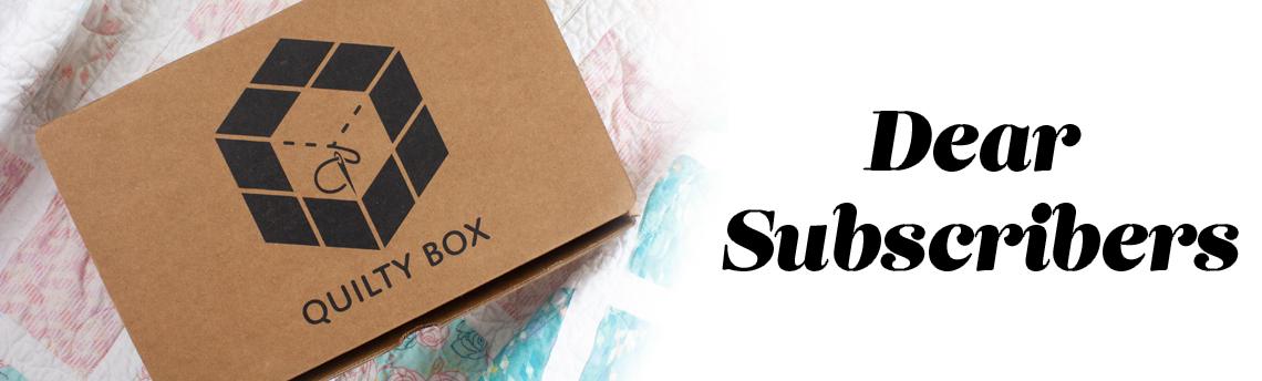 Quilty Box - Monthly Quilting Subscription